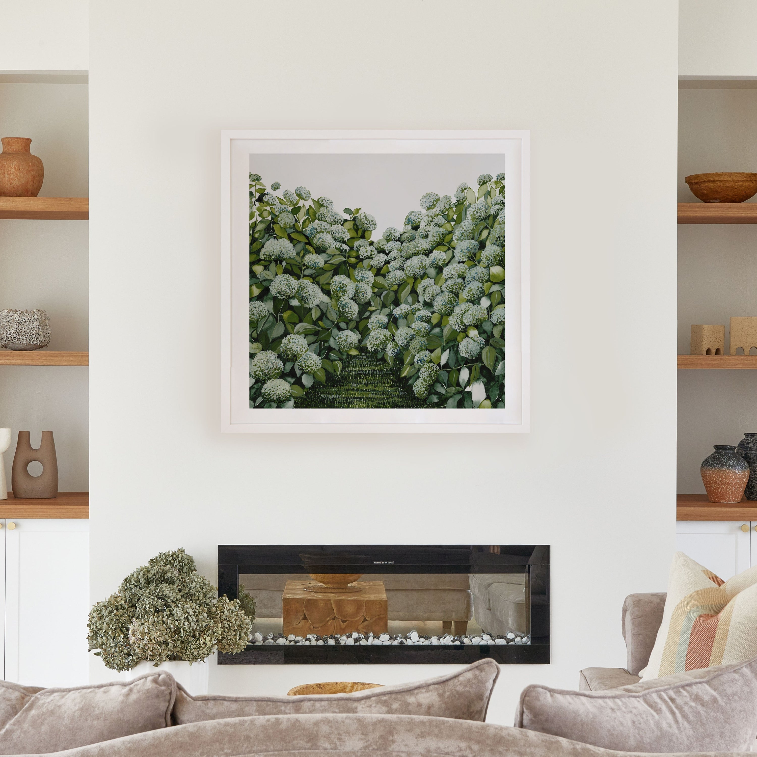Sage Hydrangea Square – Leden Design