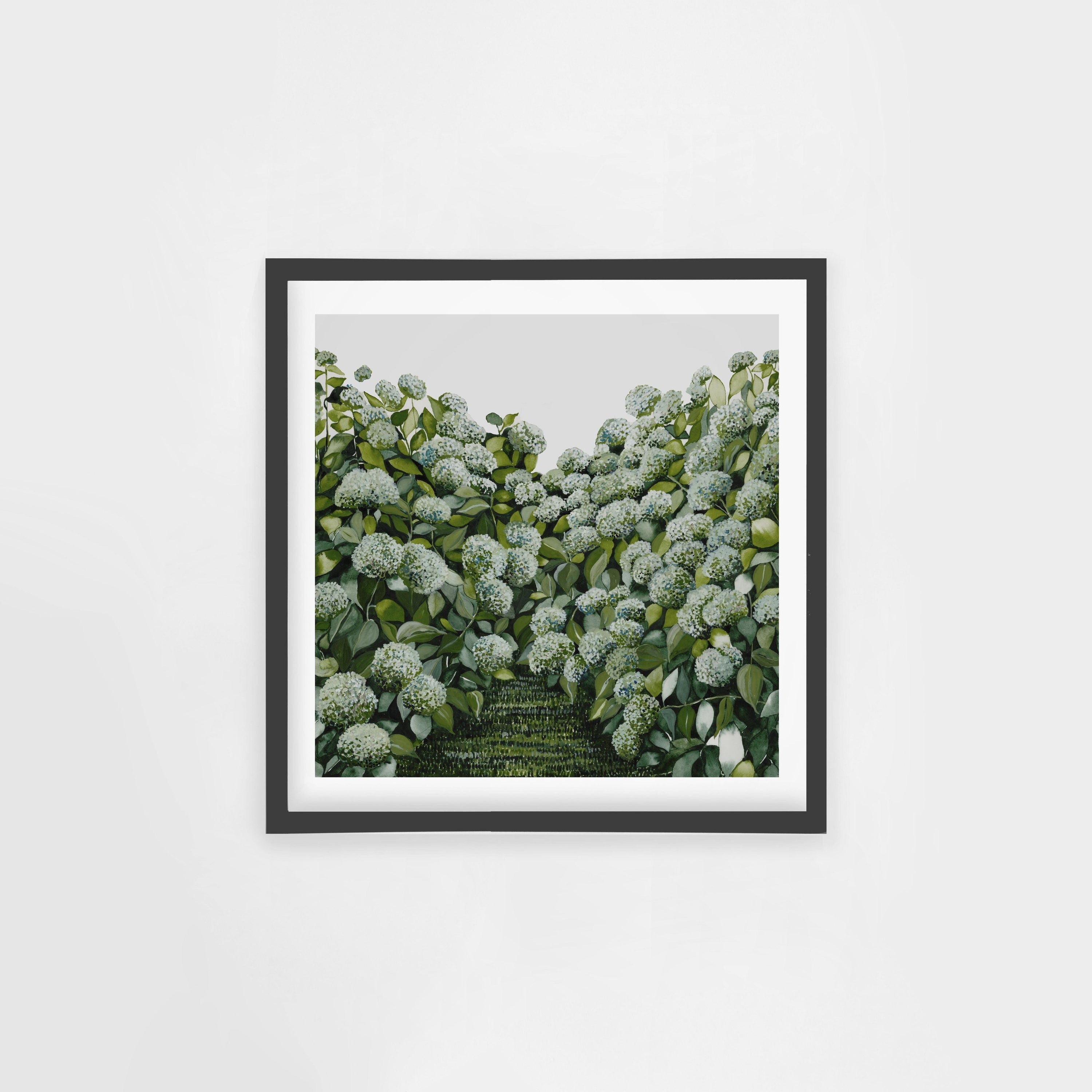 Sage Hydrangea Square – Leden Design